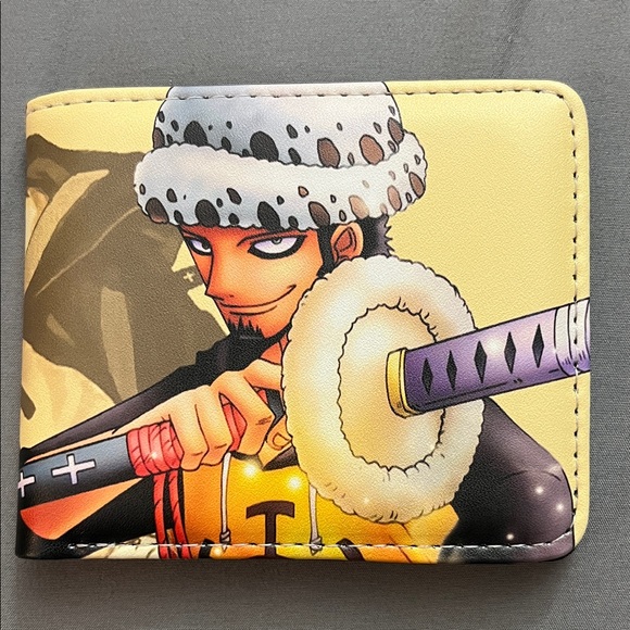Bags | One Piece Trafalgar D Water Law Brand New Wallet | Poshmark